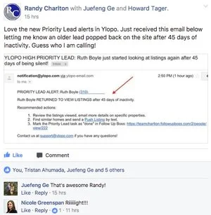 Lead Nurture Testimonials — Ylopo