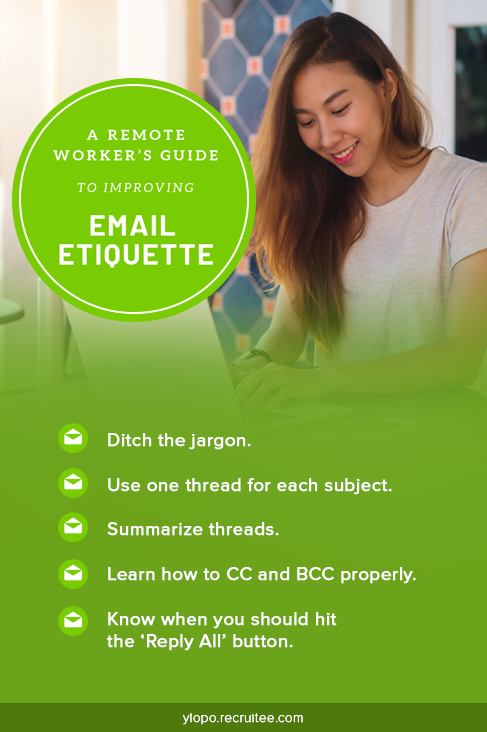 A Remote Worker’s Guide to Improving Email Etiquette