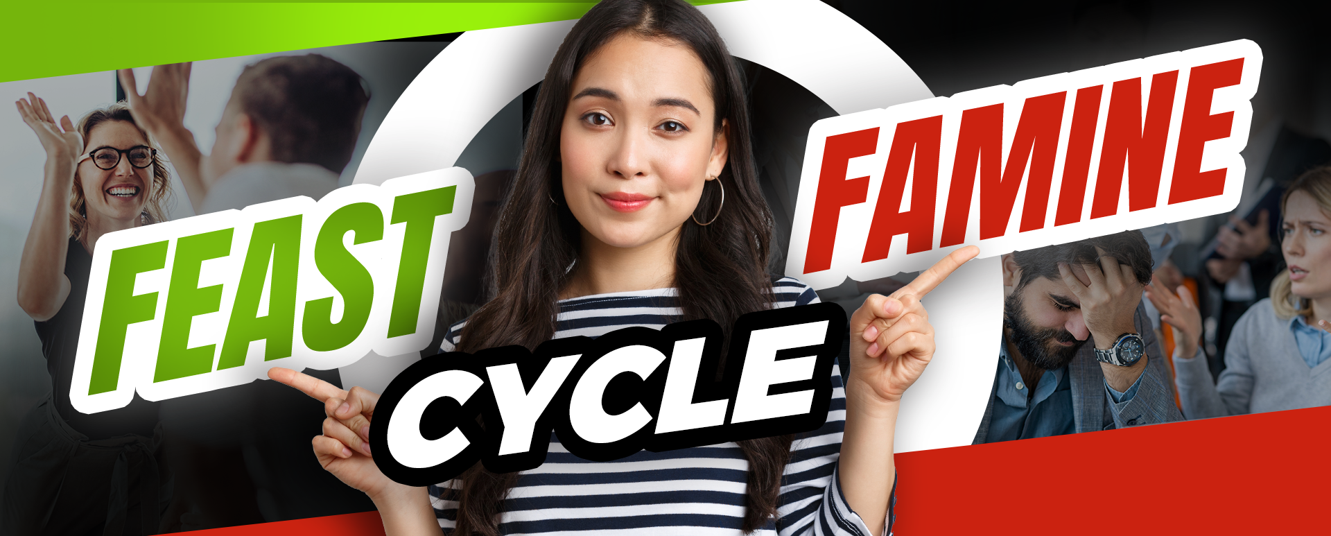 3 Ways to Break the Feast-Famine Cycle in Real Estate