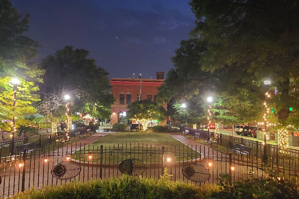 Local Businesses Sponsor New Lighting Project at Square — Canton ...