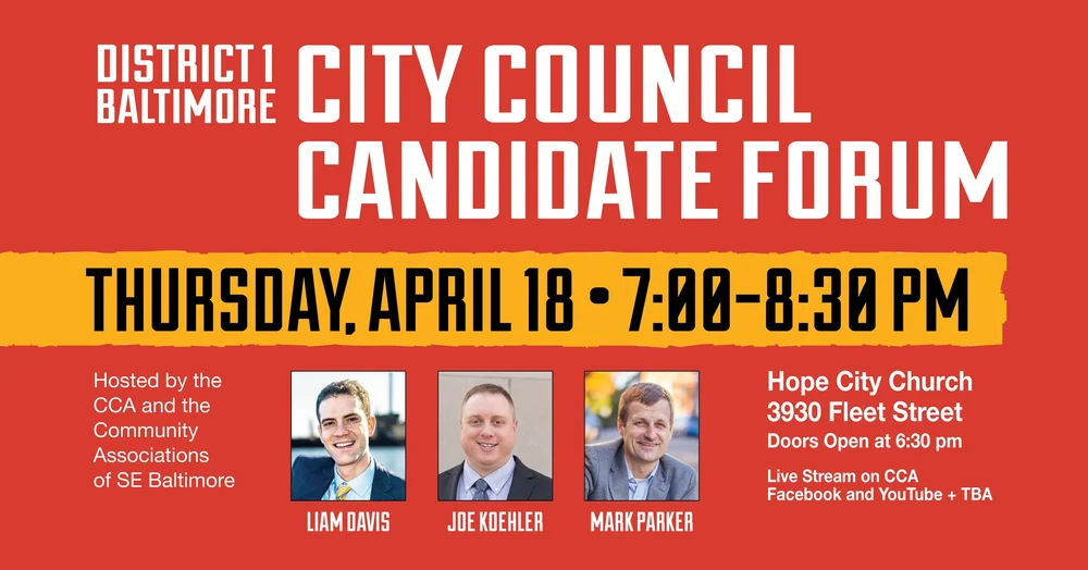 District 1 City Council Candidate Forum — Canton Community Association