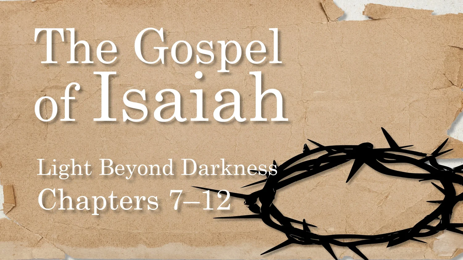 Sermon 6.25.2023 - The Gospel of Isaiah - Isaiah 7-12 — Bethesda ...