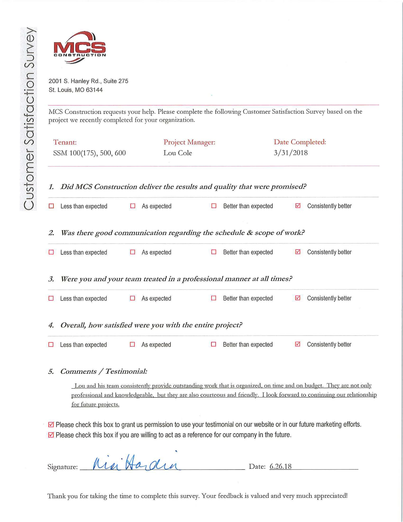 About — MCS Construction