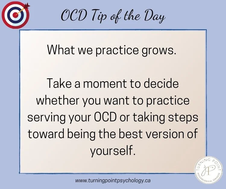 OCD Tip of the Day: Practice
