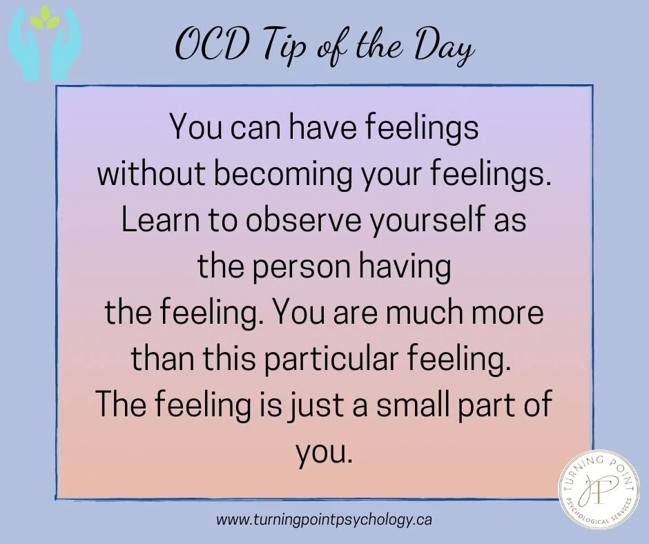 OCD Tip of the Day: Feeling