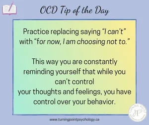 OCD Tip of the Day: Choose