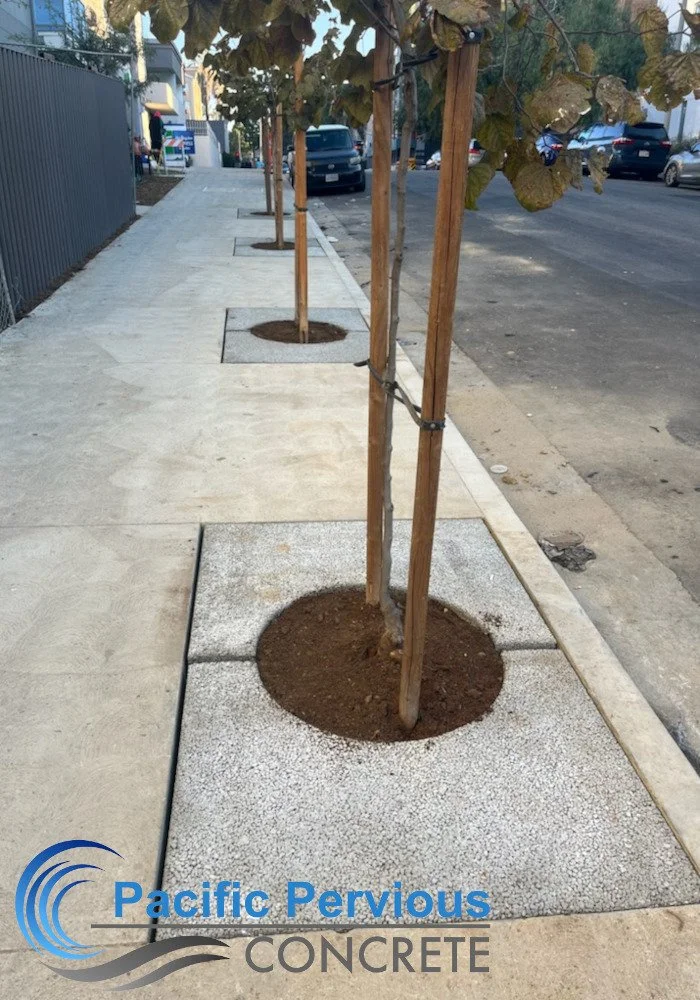 NEW! Pre-Cast Pervious Concrete Tree Well Covers for City of Los ...