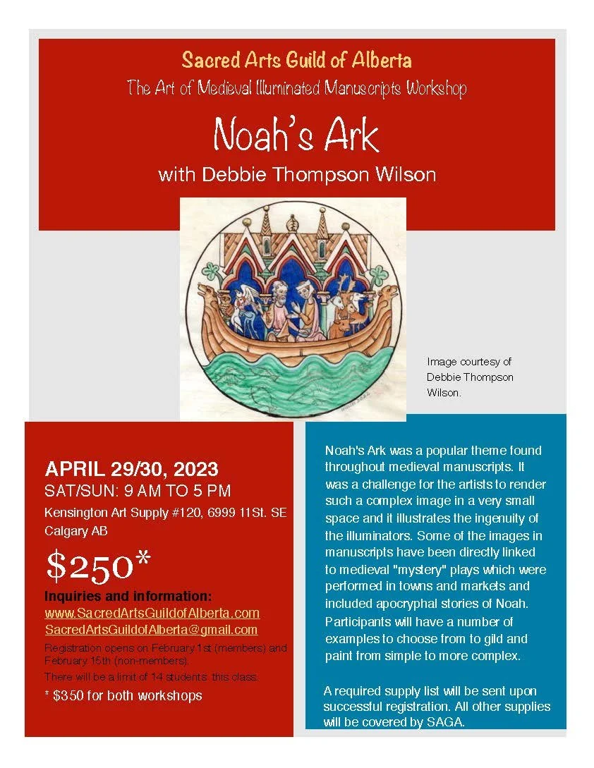 NOAH'S ARK — Sacred Arts Guild of Alberta