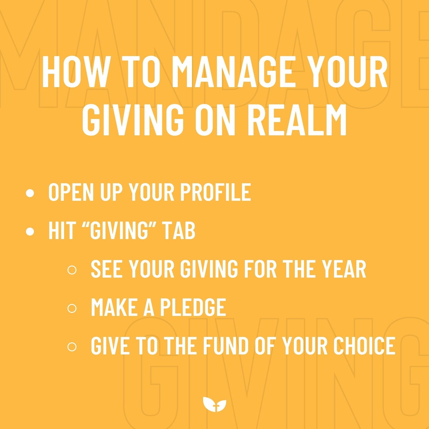 REALM RESOURCES — St. John's Lutheran Church