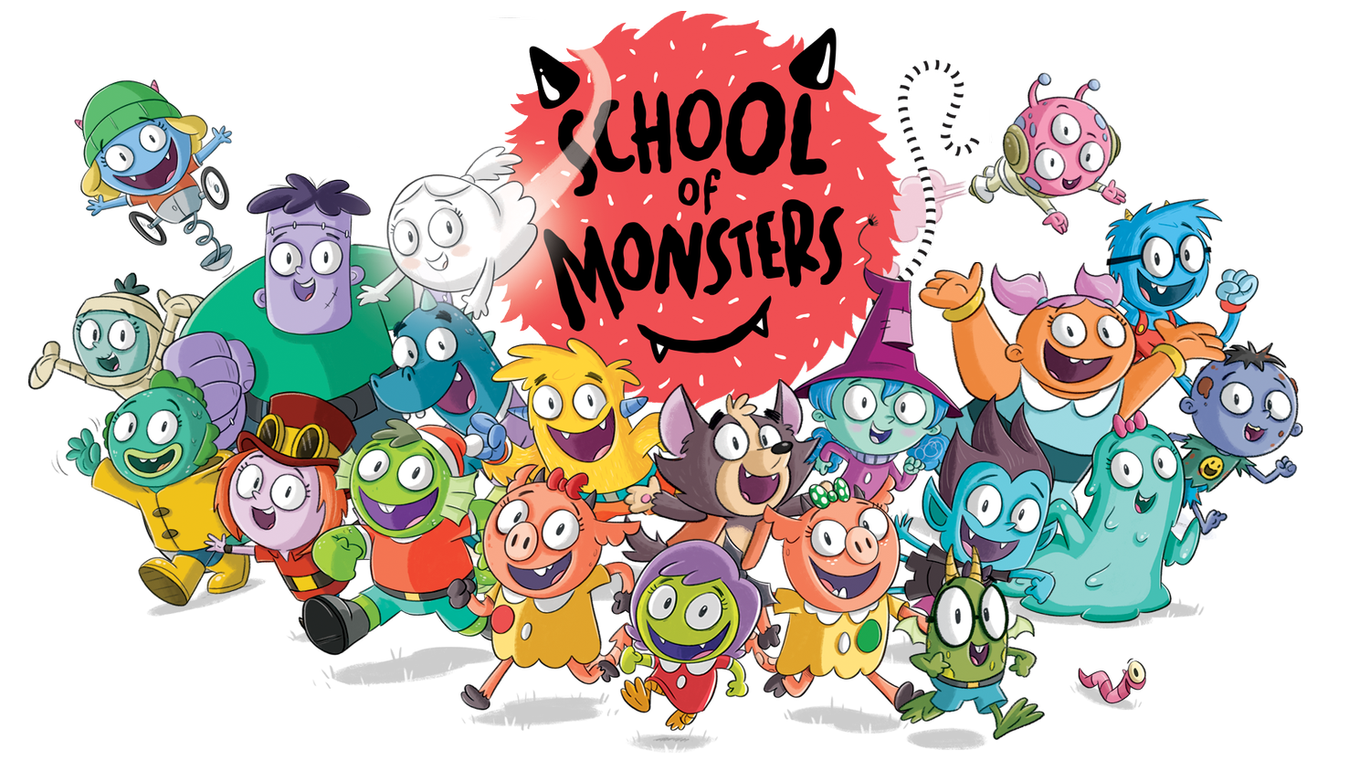 School Of Monsters — Chris Kennett Illustration