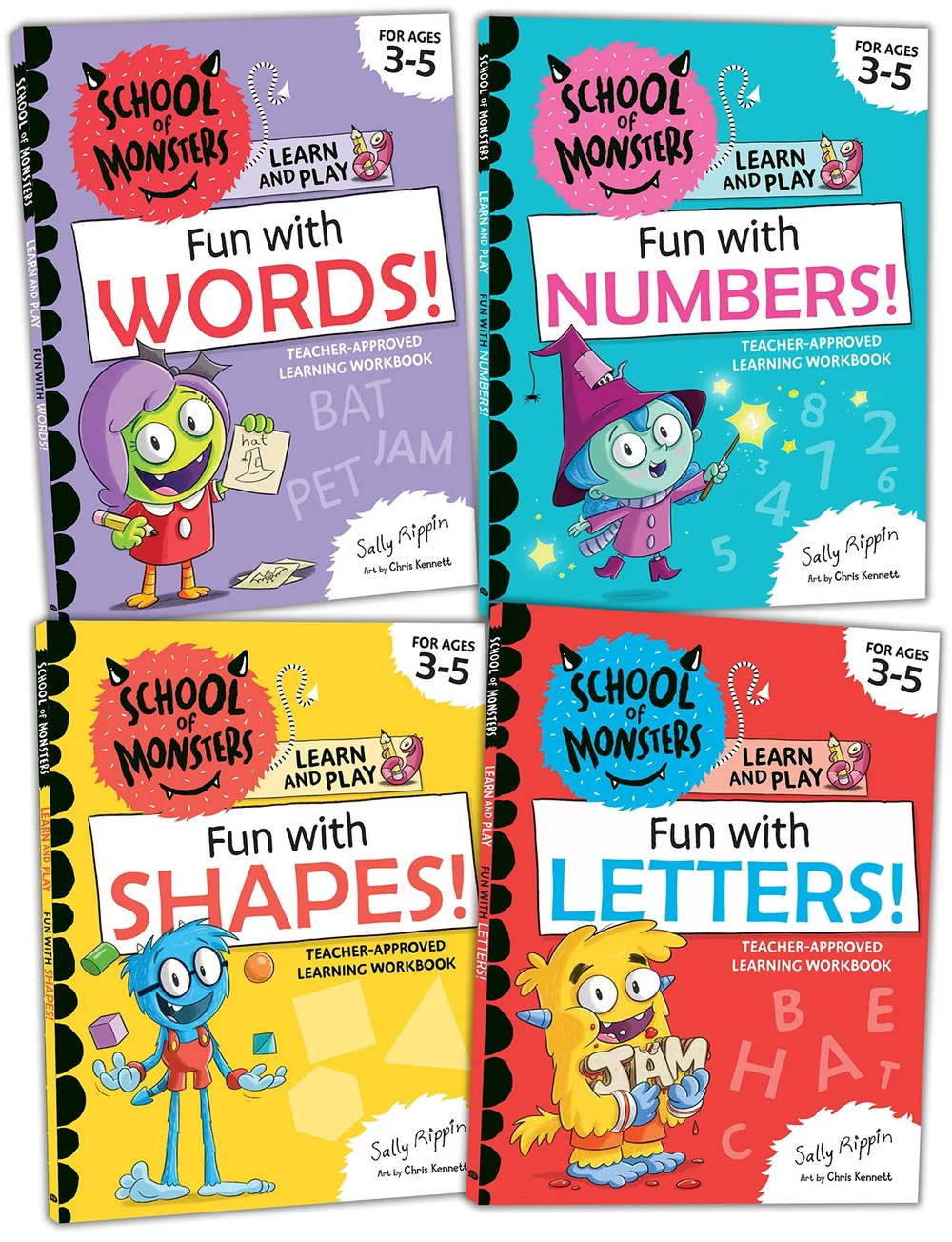 School Of Monsters — Chris Kennett Illustration