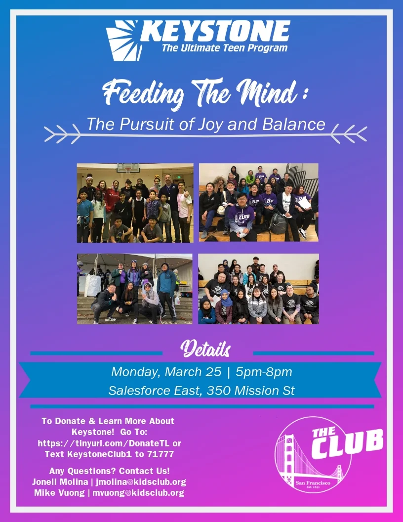 Boys and Girls Clubs of SF, Keystone Fundraiser & Community Event ...