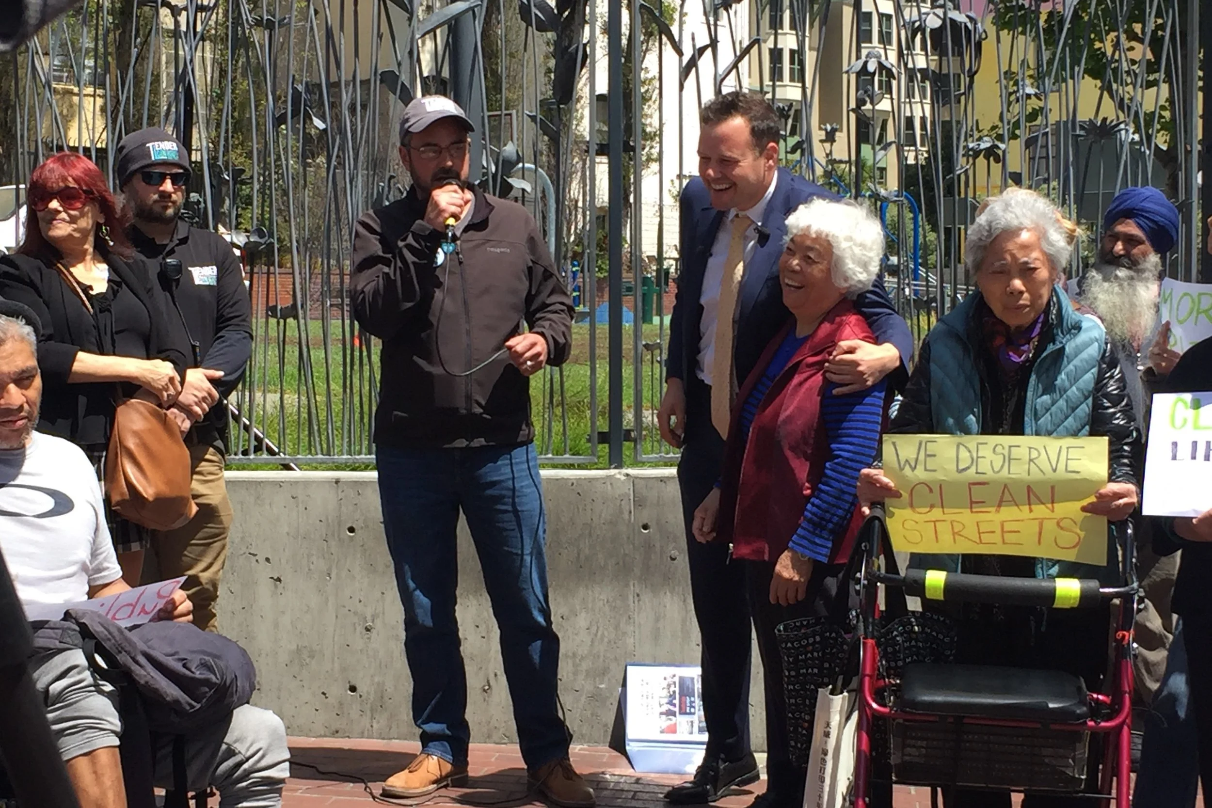 Supervisor Matt Haney's Press Conference & Rally for Clean & Healthy ...