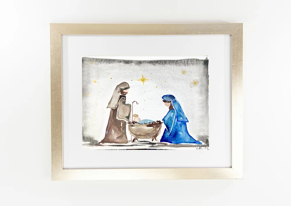 Nativity Scene Fine Art
