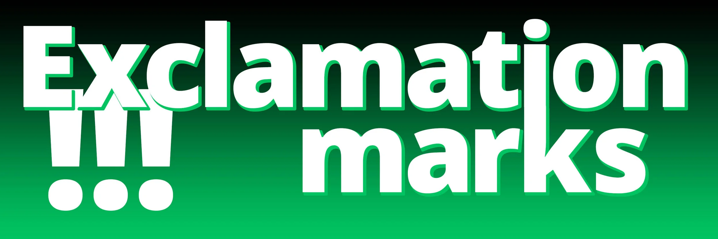 How to use an exclamation mark | a history of hurray — Rowena Jayne