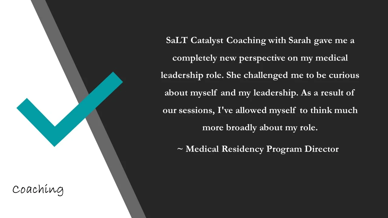 SaLT Catalyst Consulting