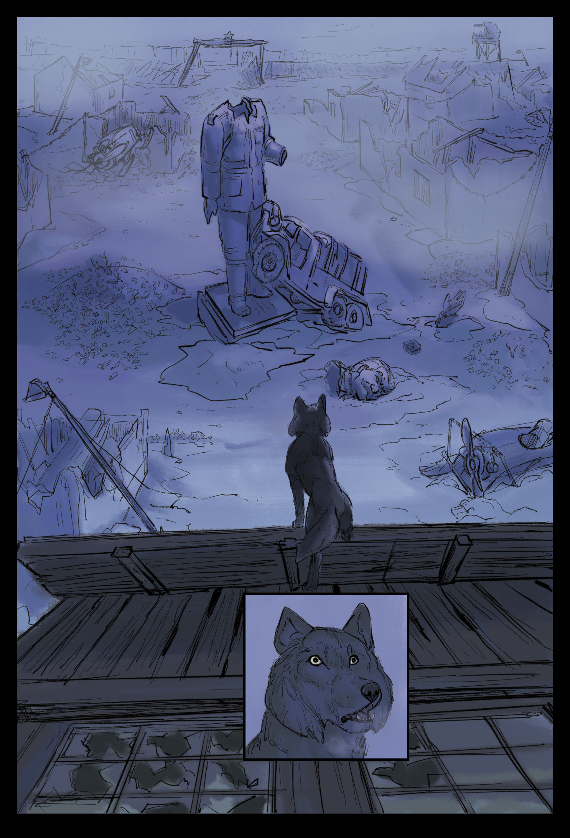 russian comic — Comic — Ghost of the Gulag