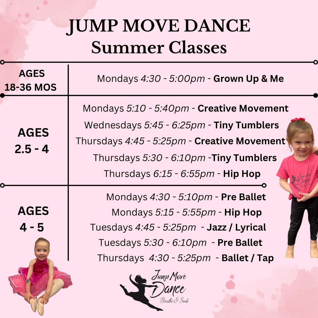 Jump, Move, Dance — Mini Sessions
