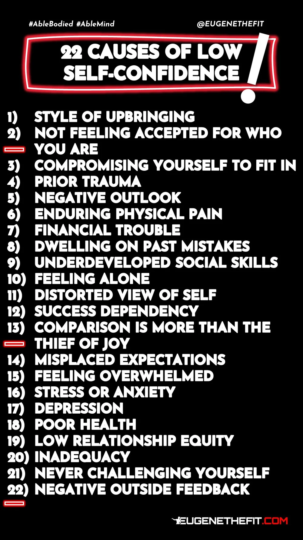 15 Ways To Skyrocket Self-Confidence | 22 Sources Of Low Self ...