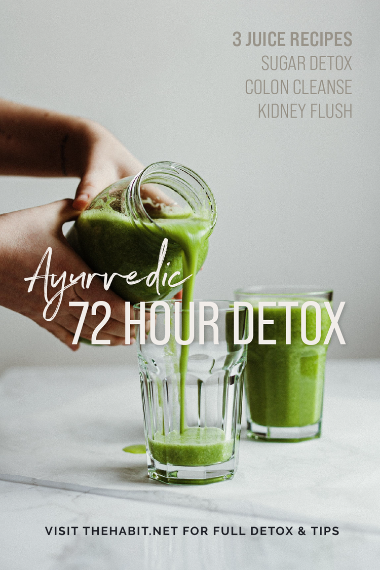 72 Hour Cleanse & Detox — The Habit Ayurveda