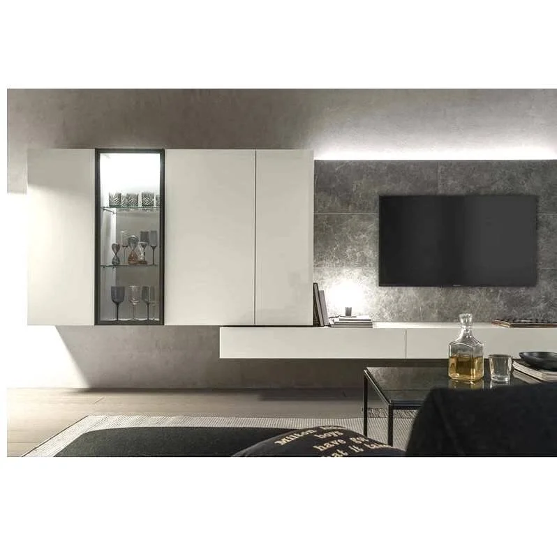 Wall Units and Bookcases to organise living room space | Bello Spazio