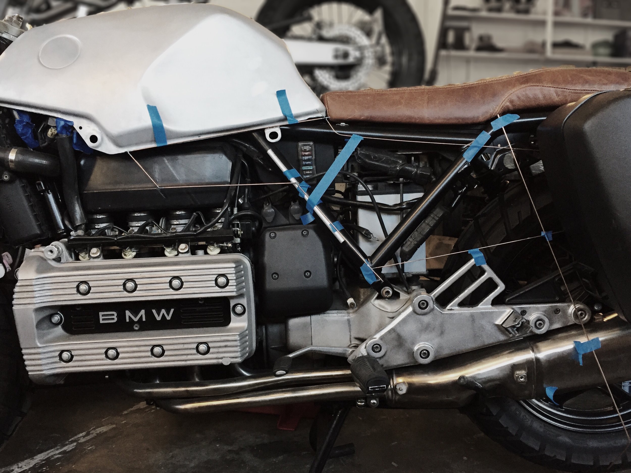 BMW K100 Custom Side Panels — Moto-Mucci