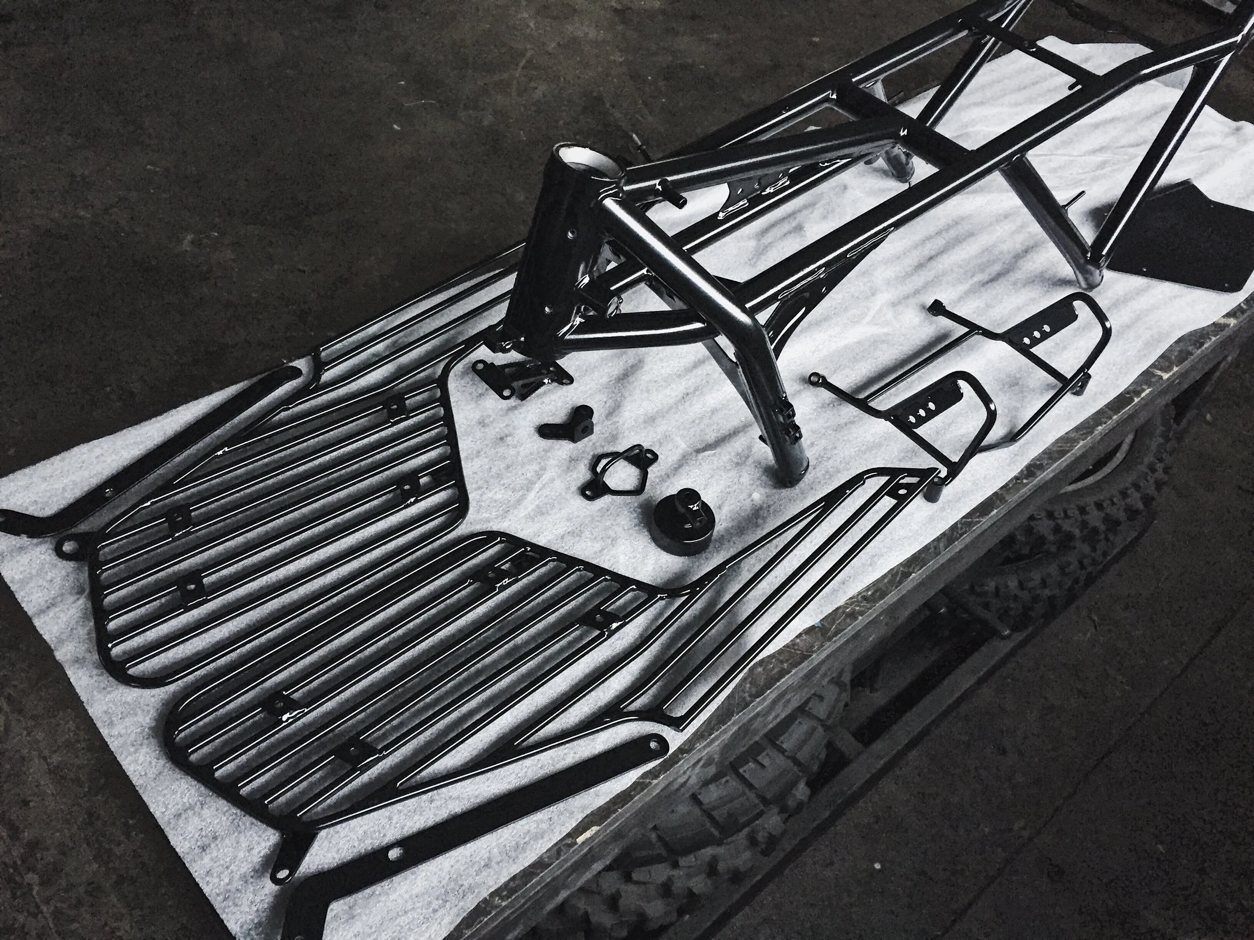 Wrapping Up Custom K100 Parts — Moto-Mucci