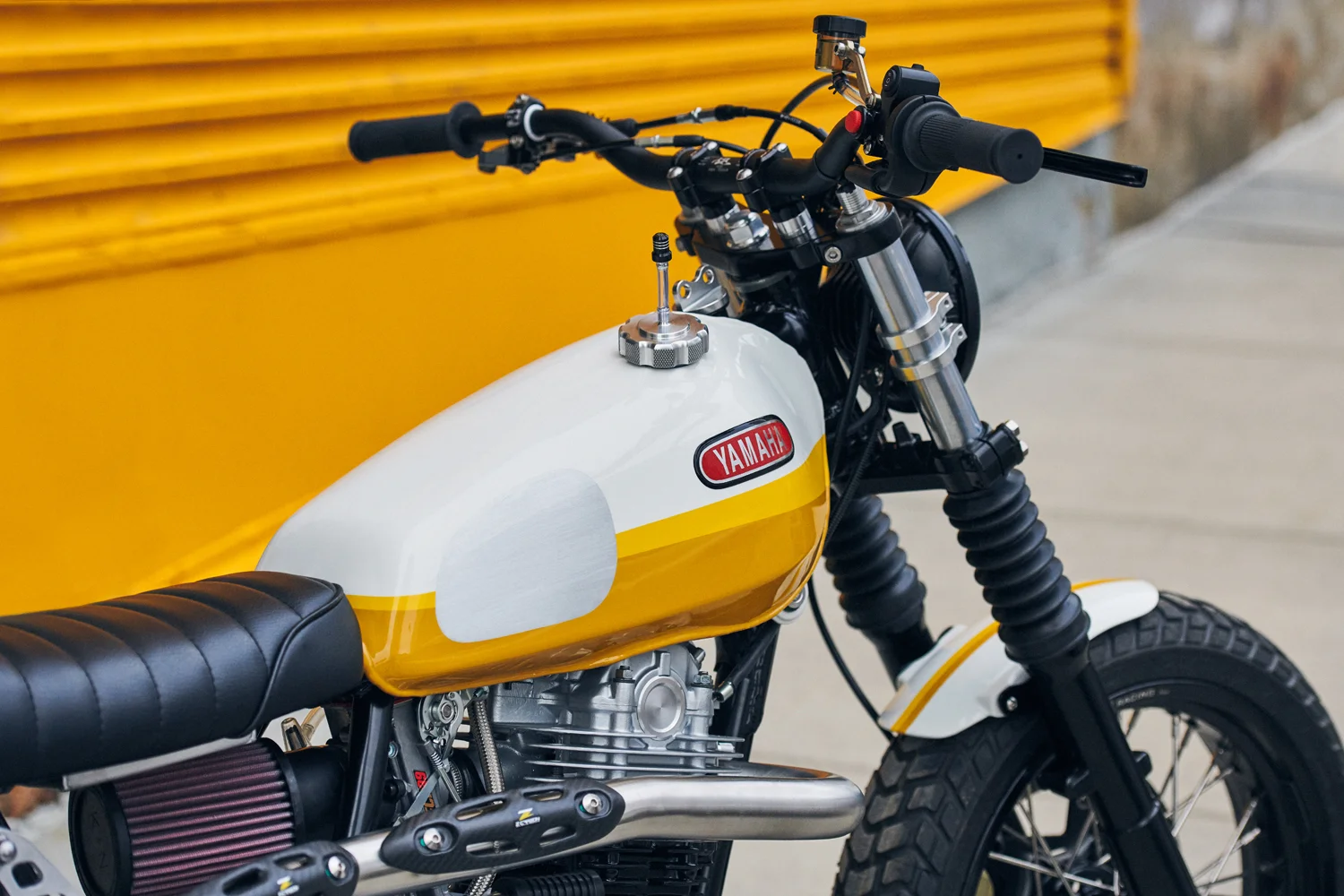 Daniel Peter's SR540 Street Tracker — Moto-Mucci