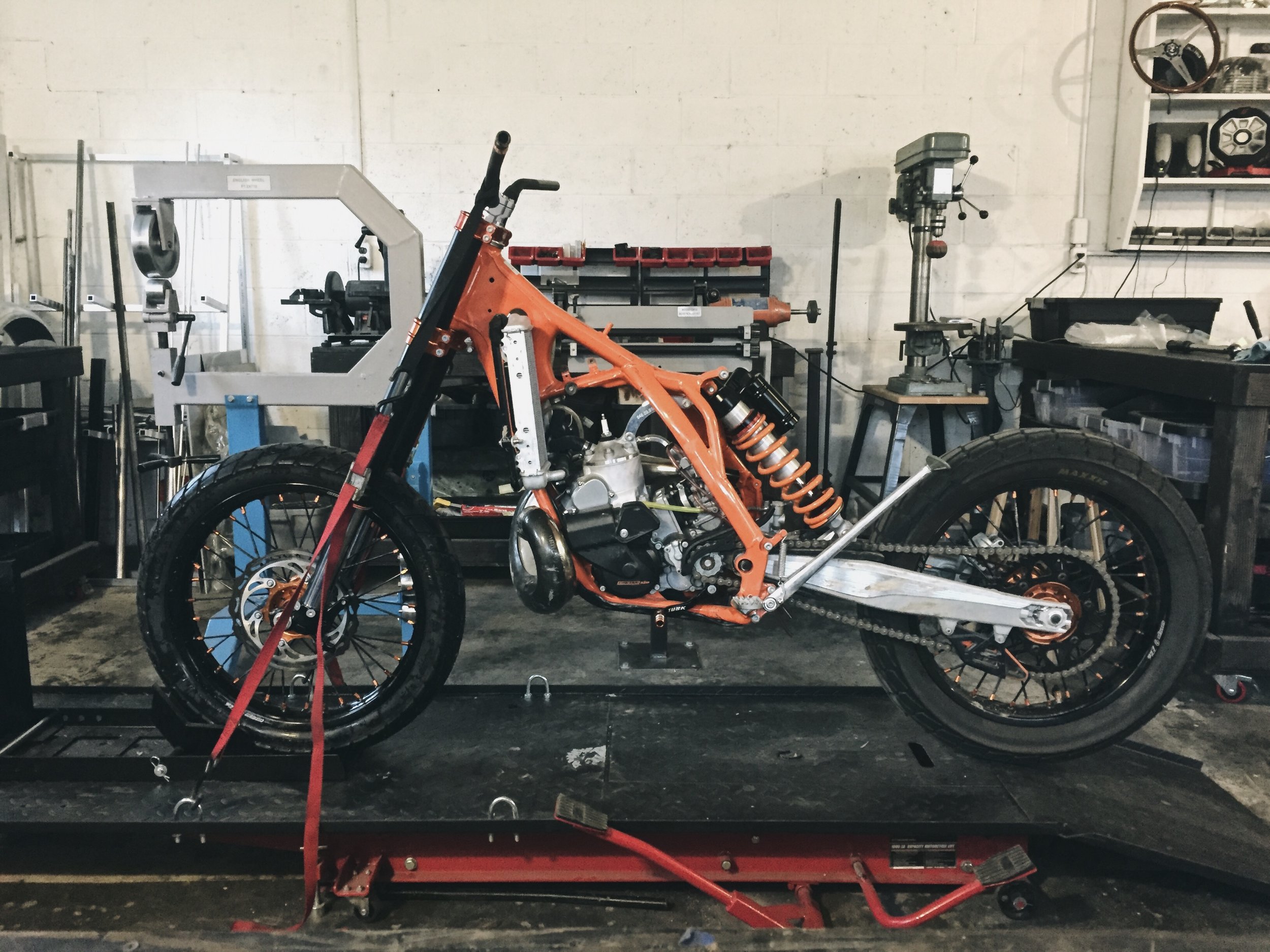 KTM 300 BUILD: The Kick Off — Moto-Mucci