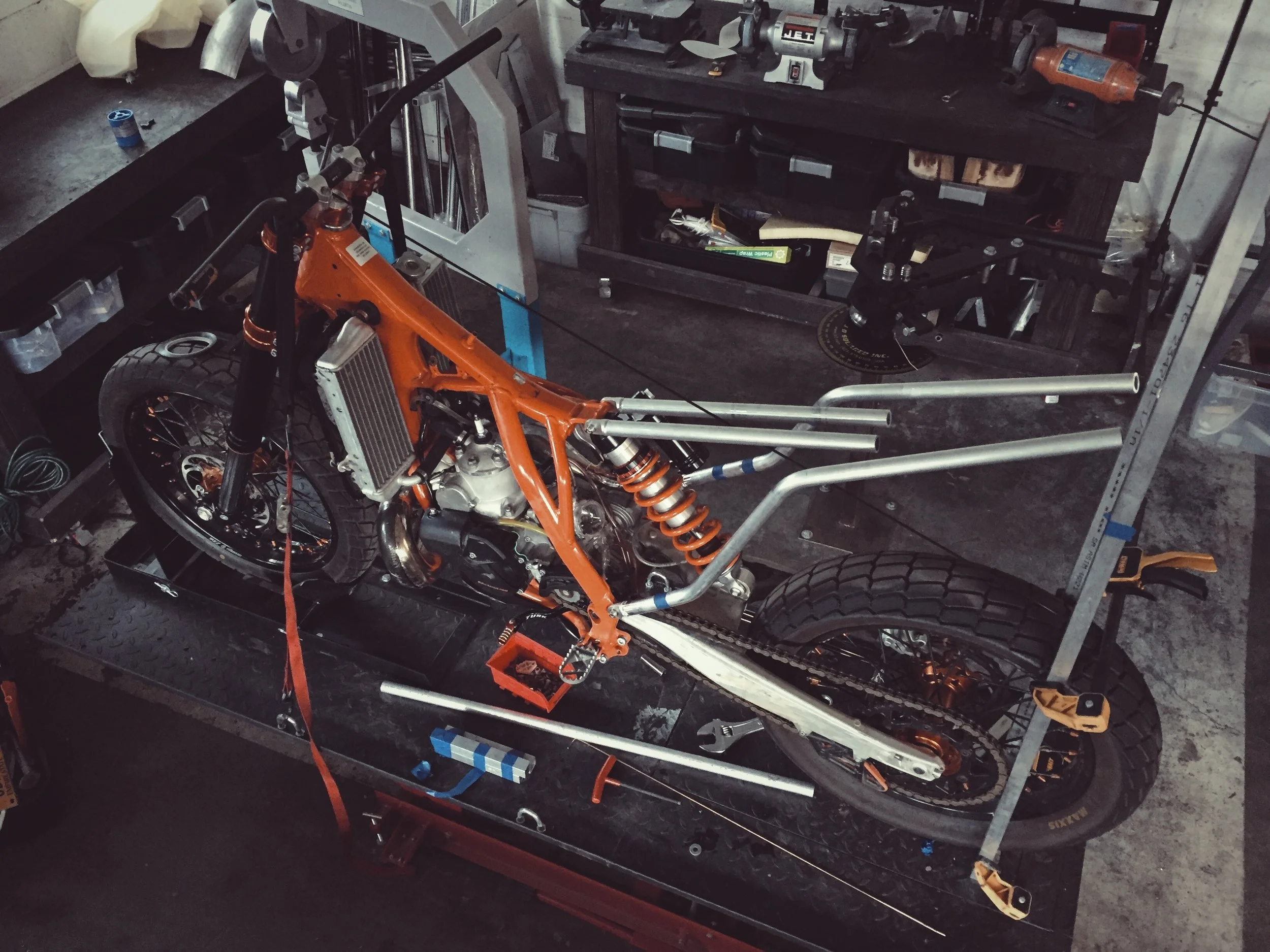 KTM 300 BUILD: The Kick Off — Moto-Mucci