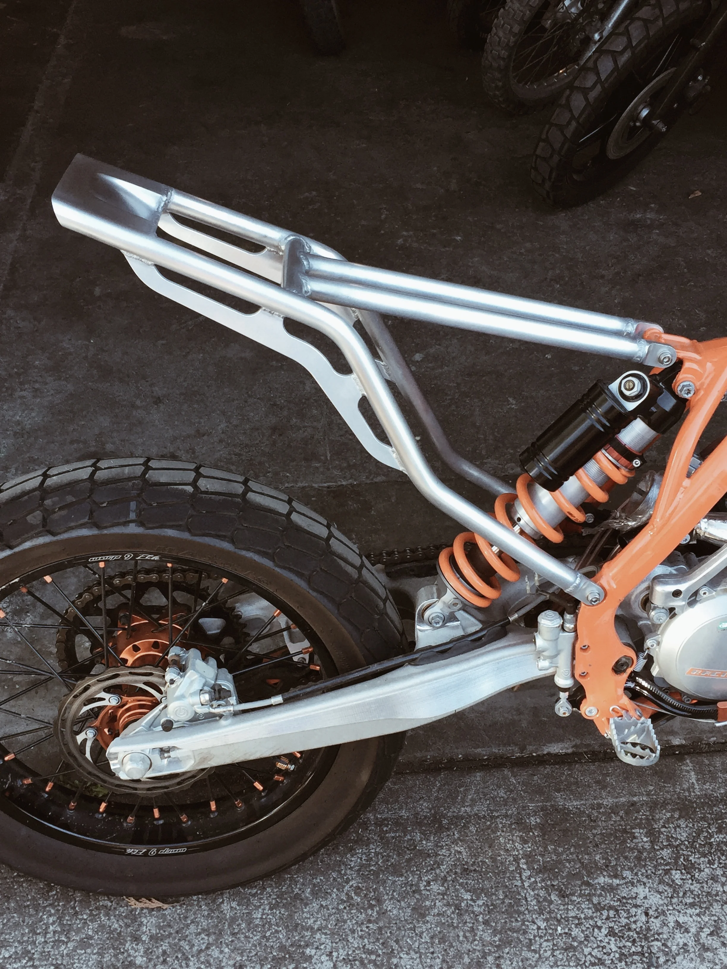 KTM 300 BUILD: Piecing Together The Subframe — Moto-Mucci