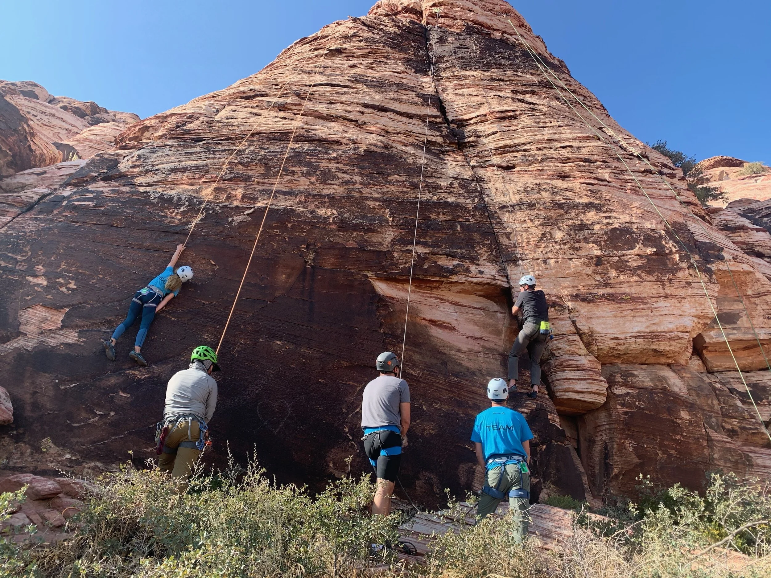 Mesa Rim Youth Team // Red Rock Canyon — Golden State Guiding