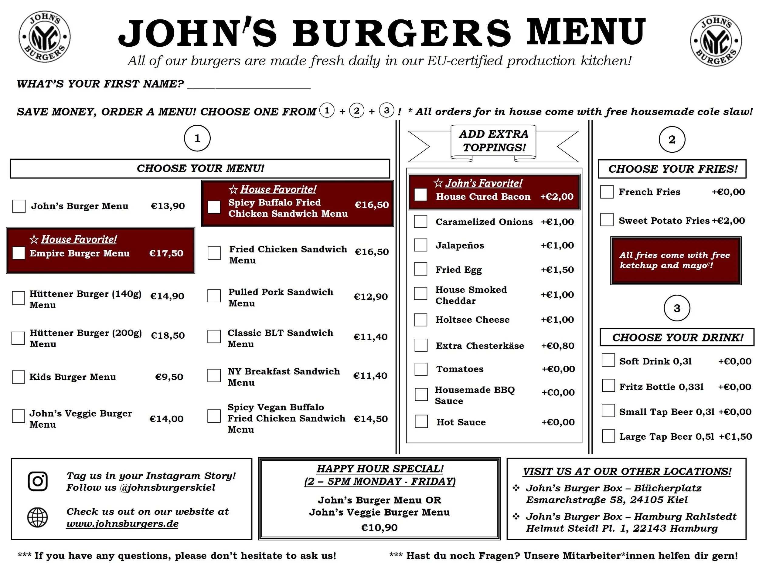 John's Burgers