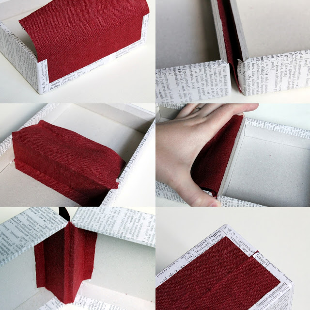 Non-linear notebook box tutorial — paperiaarre