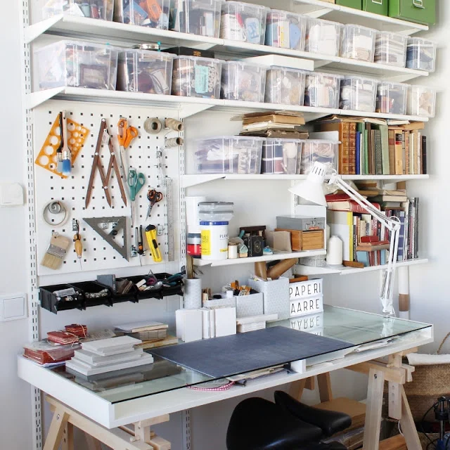 a glimpse into my studio — paperiaarre