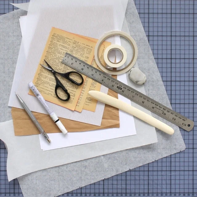 DIY: mixed paper envelopes — paperiaarre
