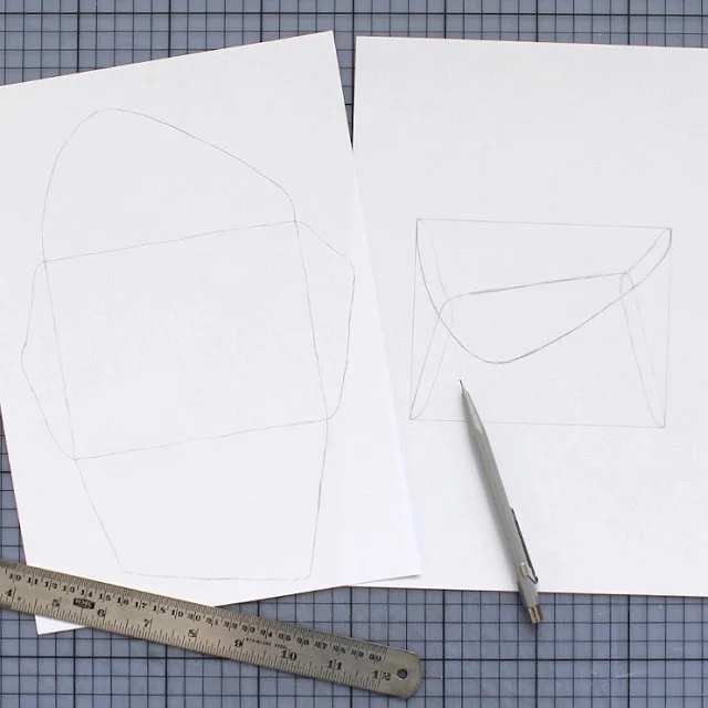 DIY: mixed paper envelopes — paperiaarre