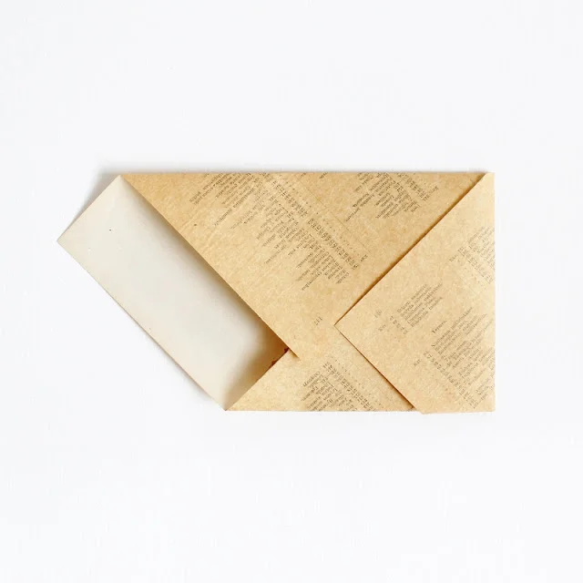 DIY: folded envelopes — paperiaarre