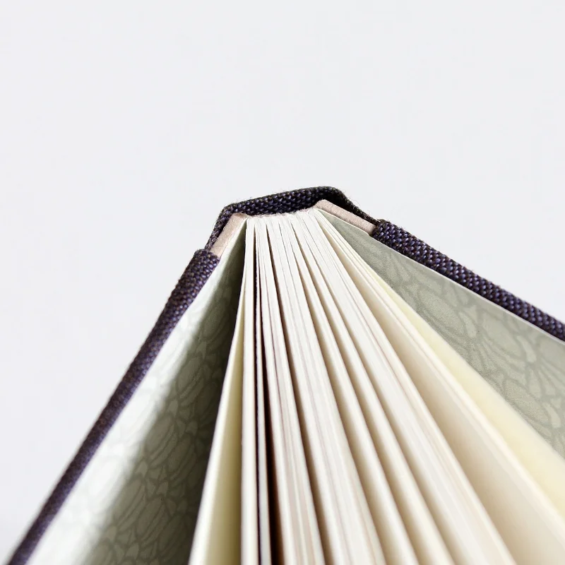 vintage endpapers on mini notebooks — paperiaarre