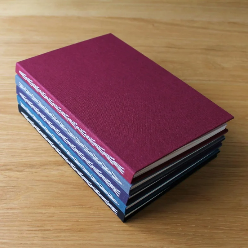chained long-stitch notebooks — paperiaarre
