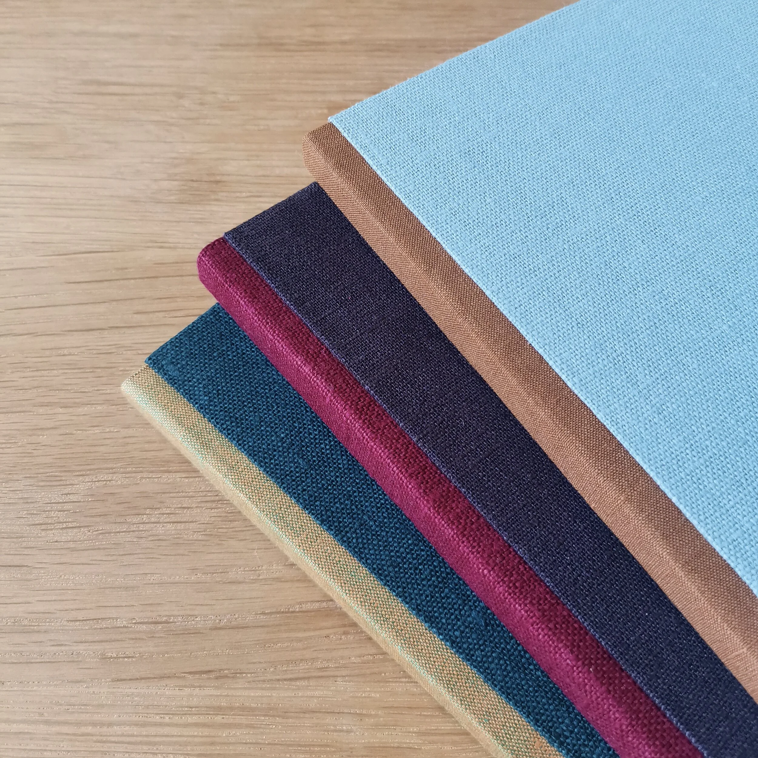 delicious colors + large softcover journals + overall weirdness ...