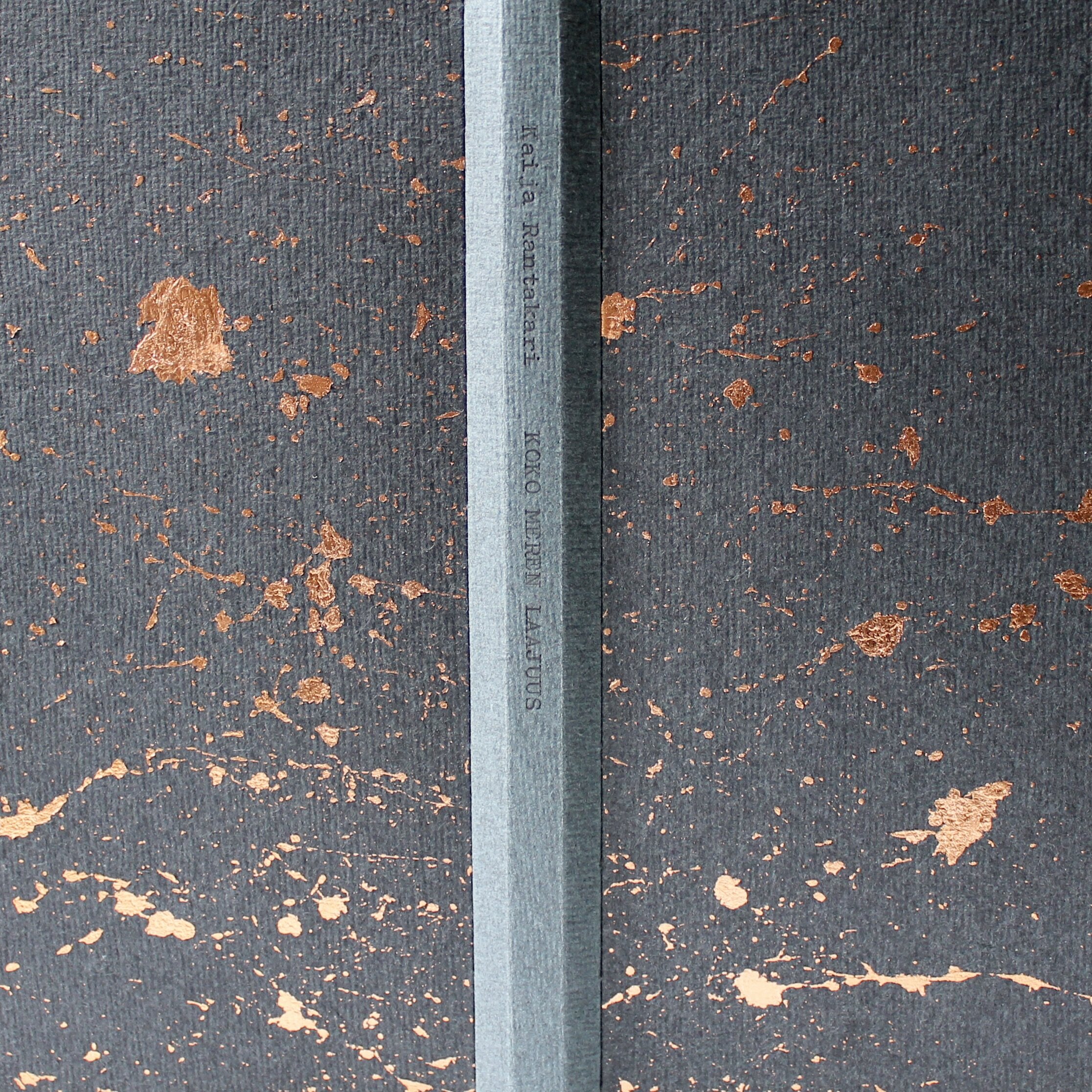 koko meren laajuus - my words, my binding — paperiaarre