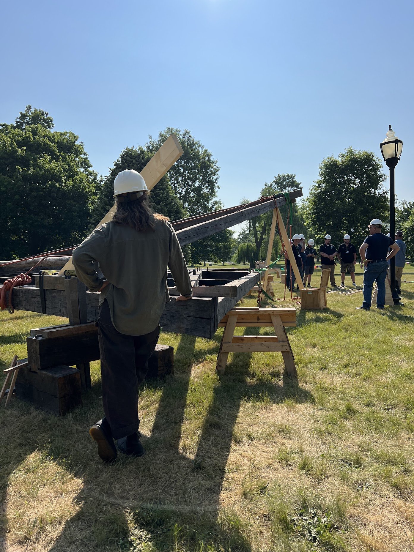 Timber Framing Classes - What to Expect — Sam Beauford Woodworking ...