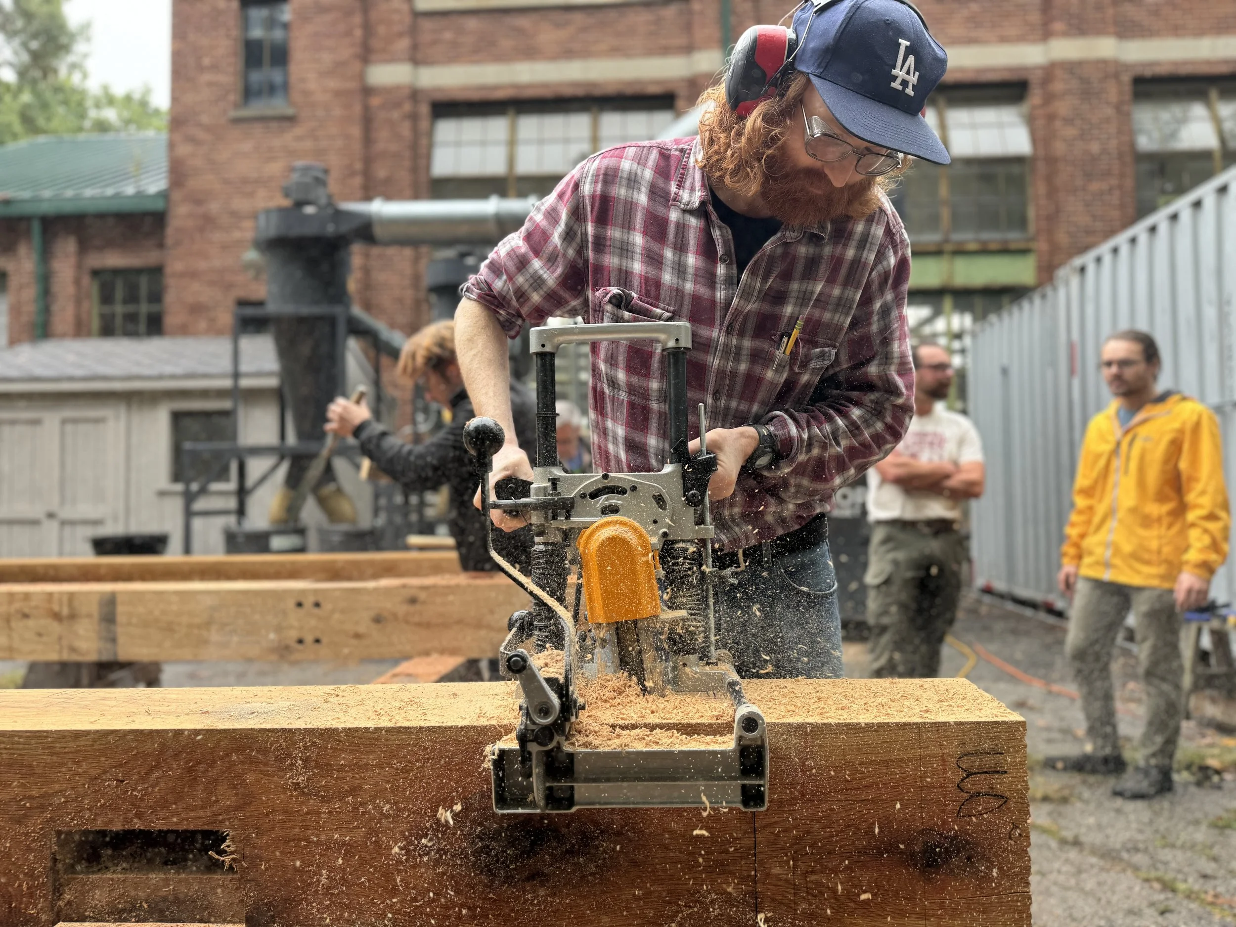 Timber Framing Classes - What to Expect — Sam Beauford Woodworking ...