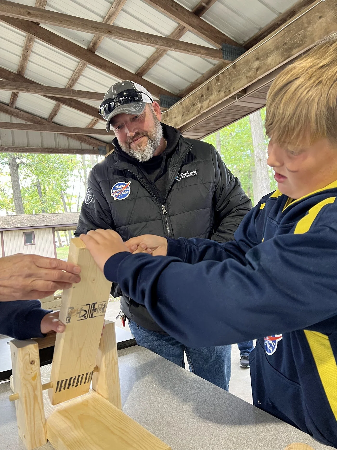 College Students, Kids & Catapults — Sam Beauford Woodworking Institute