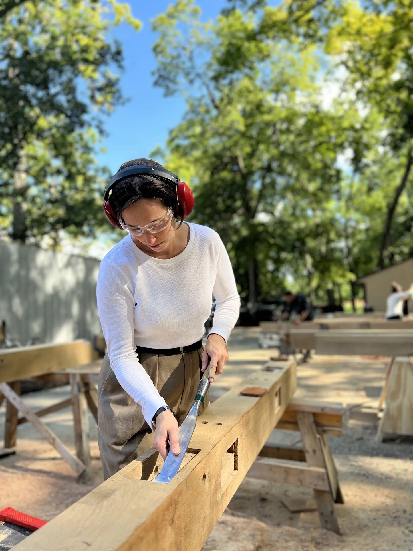 Timber Framing Classes - What to Expect — Sam Beauford Woodworking ...