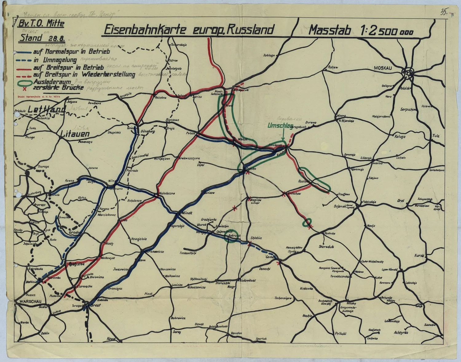 The Influence of Railways on Military Operations in the Russo-German ...