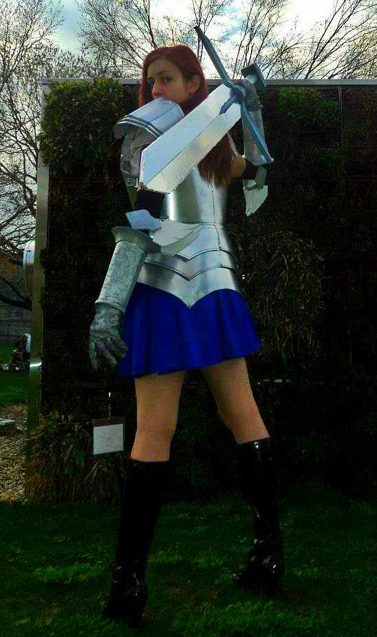 Erza Scarlet Heart Kreuz Armor Cosplay