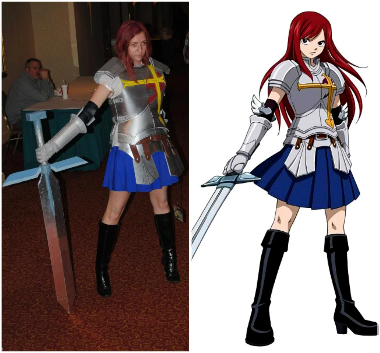Erza Scarlet Heart Kreuz Armor Cosplay Always Trying To Make Myself