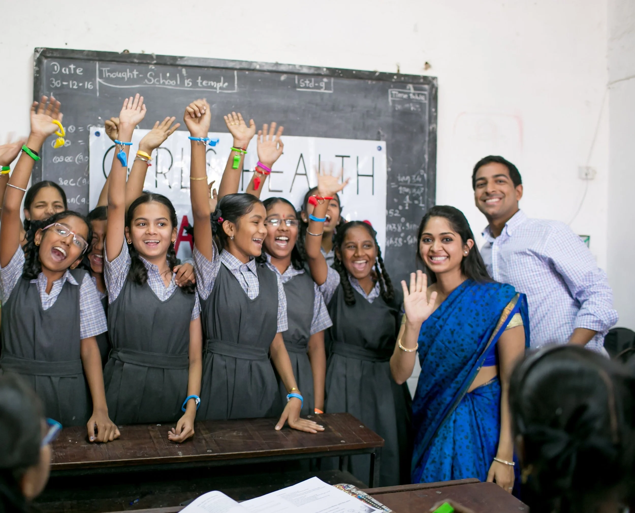 Adolescent Health Champions — D-Prize. Distribution equals development